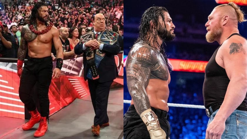 "He’s sick of him" - Fans react to Roman Reigns' hilarious reaction ...