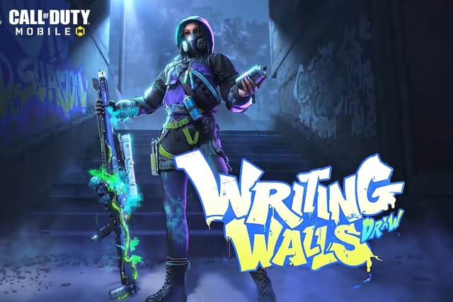Call of Duty Mobile Writing Walls Draw: Legendary HDR, Klepto operator ...