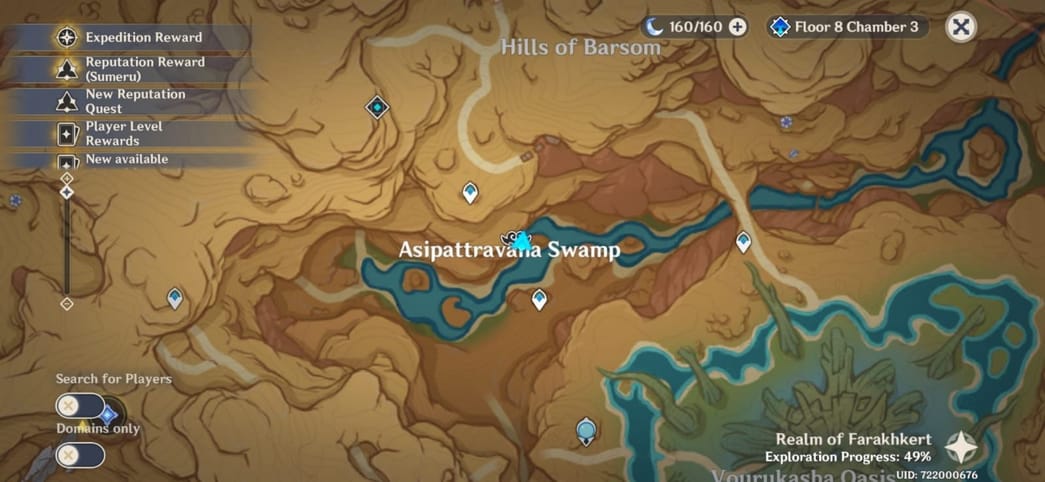 Genshin Impact all Udumbara locations and how to bring it to Residual Pari