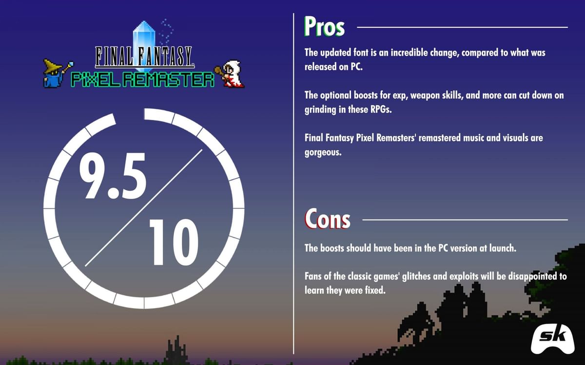 Final Fantasy Pixel Remaster console review - The definitive way to ...