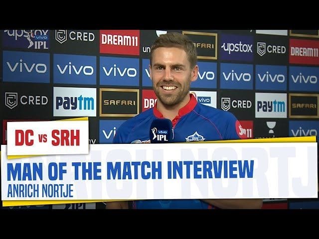 3 times Anrich Nortje's pace proved too hot to handle in the IPL