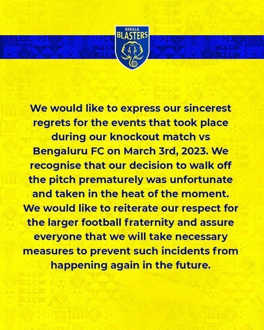 "Will be a big miss for Bengaluru" - Kerala Blasters fans react to ...