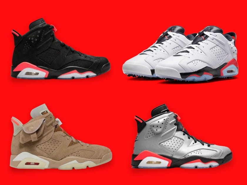 5 best Air Jordan 6 colorways under $300