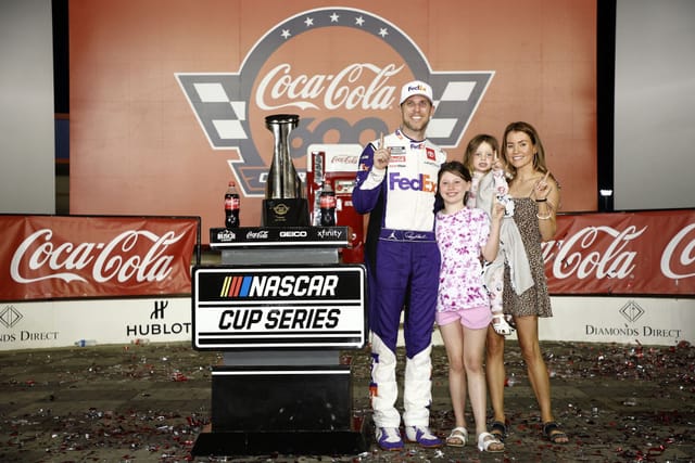 Who is Denny Hamlin's girlfriend Jordan Fish? Everything you need to ...