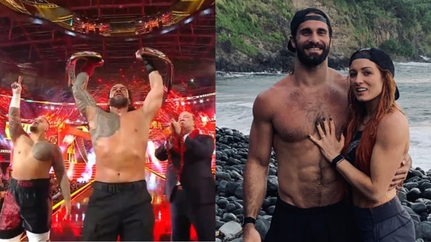 "Him and Becky don’t like Cody" - Twitter reacts to Seth Rollins breaking character to react to ...