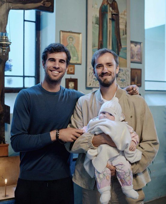 "Godfather Andrey Rublev showing up in ripped jeans" - Tennis fans ...