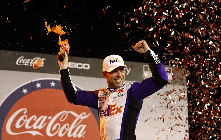 “It’s a huge honor”: Denny Hamlin reacts to being included in NASCAR’s ...