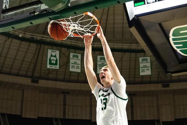 What is AJ Clayton Studying at Ohio University?
