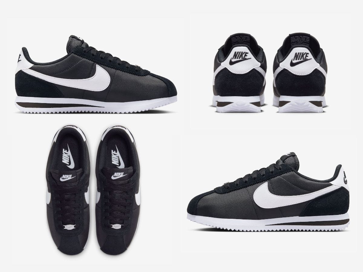 Nike Cortez: Nike Cortez “Black/White” Shoes: Where to get, price, and more details explored