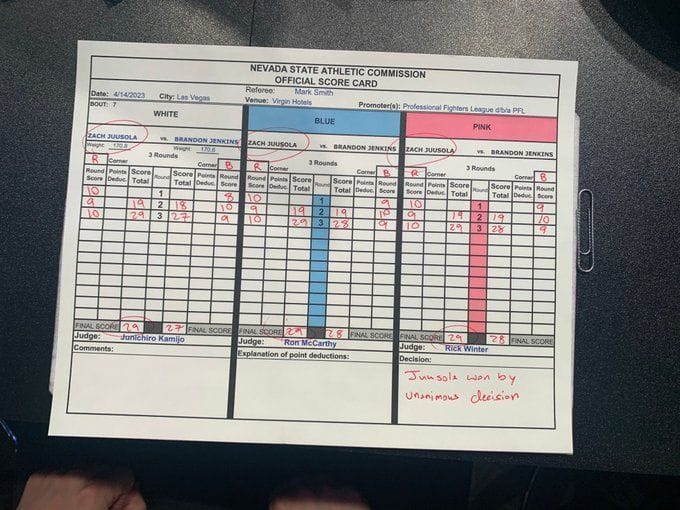 Zach Juusola: PFL 3’s Fight of the Night: Zach Juusola vs. Brandon ...