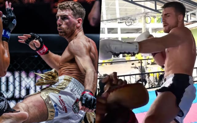 Jonathan Haggerty News: Jonathan Haggerty works on his kicks ahead of ...