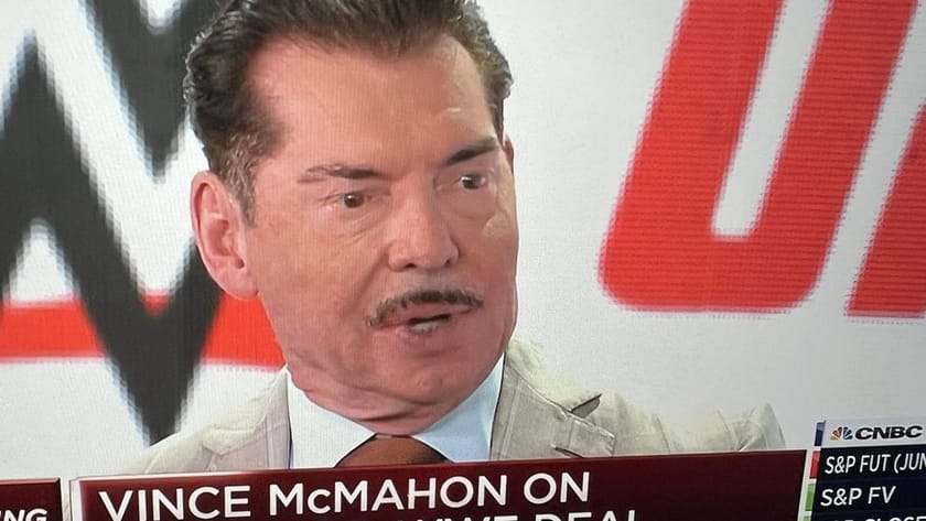 "Makes me uncomfortable" - Twitter goes into a frenzy with reactions to Vince McMahon's mustache
