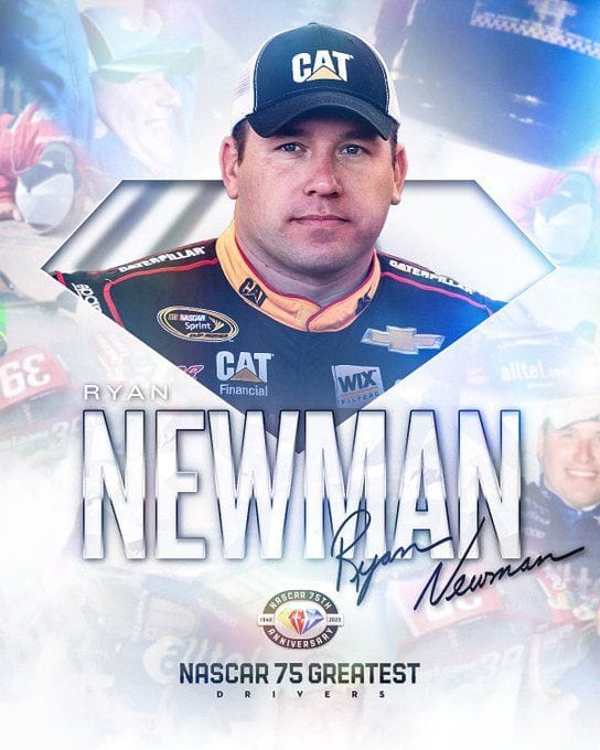 Who is the latest driver to be added in NASCAR’s 75 Greatest Drivers list?