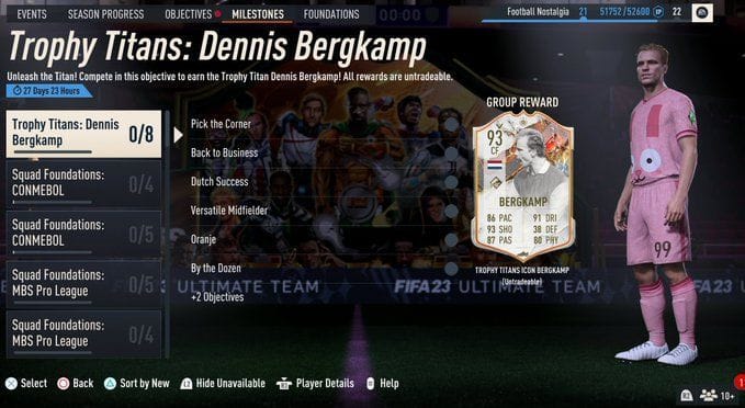EA Sports release Trophy Titans Team 1 in FIFA 23 with boosted versions ...