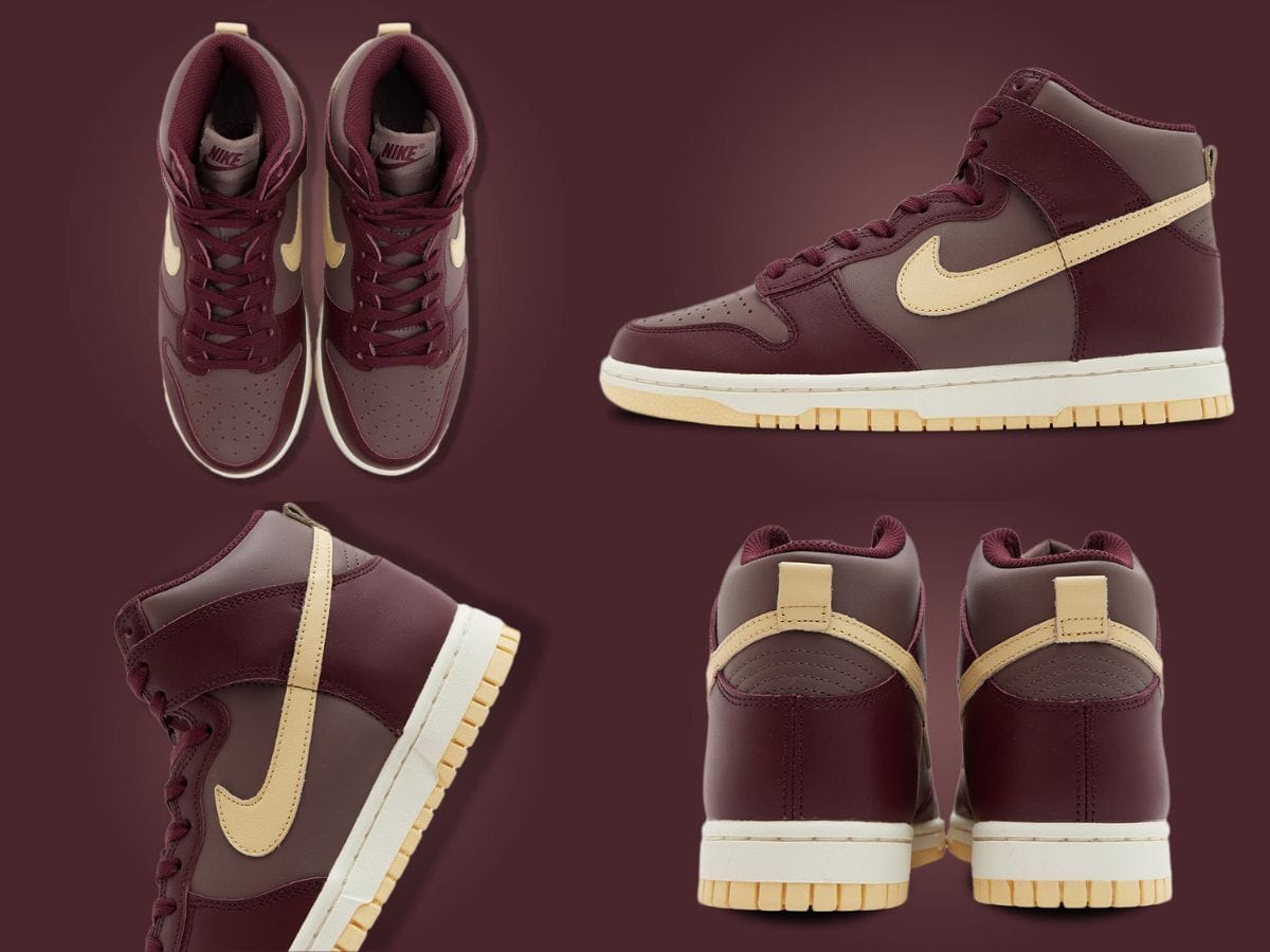 Plum Eclipse: Nike Dunk High “Plum Eclipse” shoes: Where to get, price ...