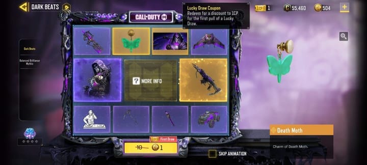 COD Mobile: Call of Duty Mobile Dark Beats Draw: Legendary CR-56 AMAX ...