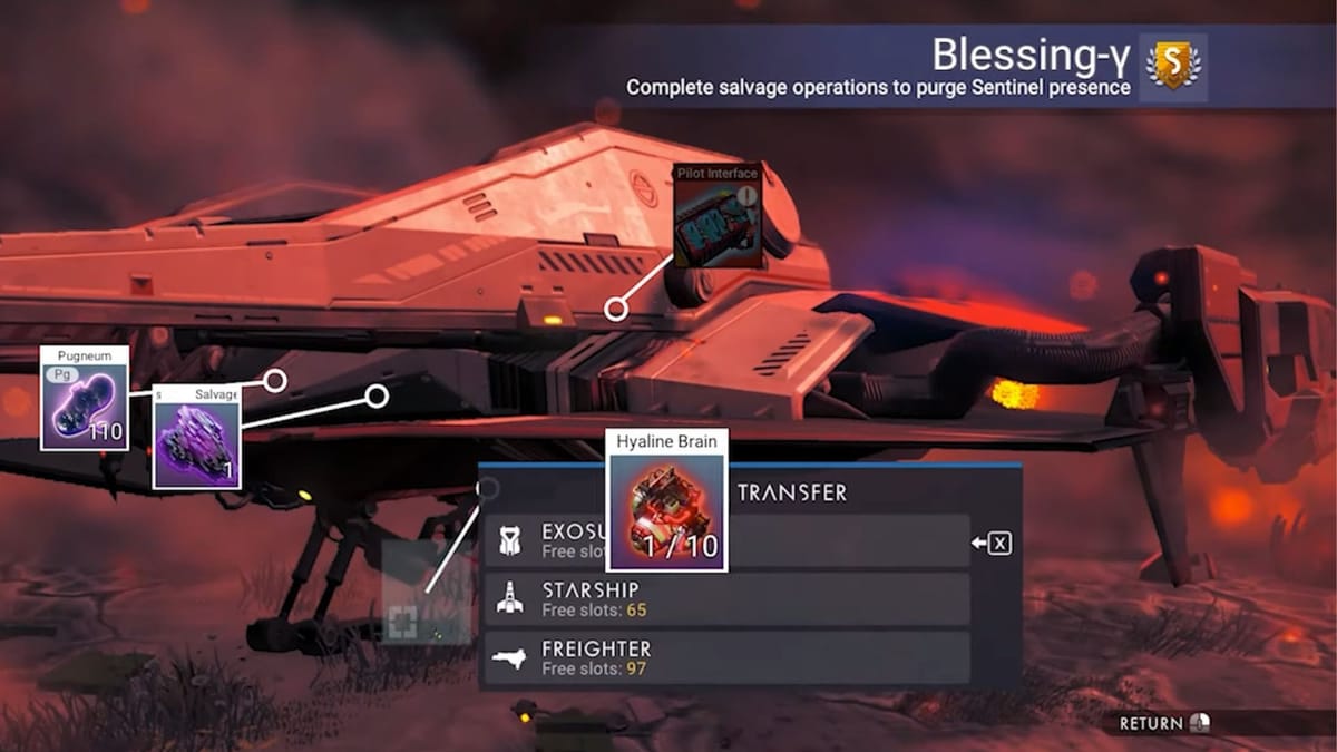 No Man’s Sky guide: How to repair crashed Sentinel Interceptor Starships