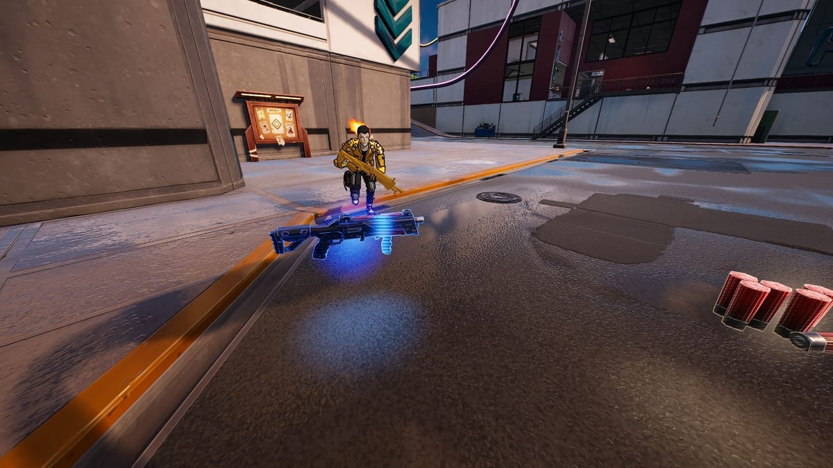 Fortnite: How to destroy objects and structures while on a Grind Rail