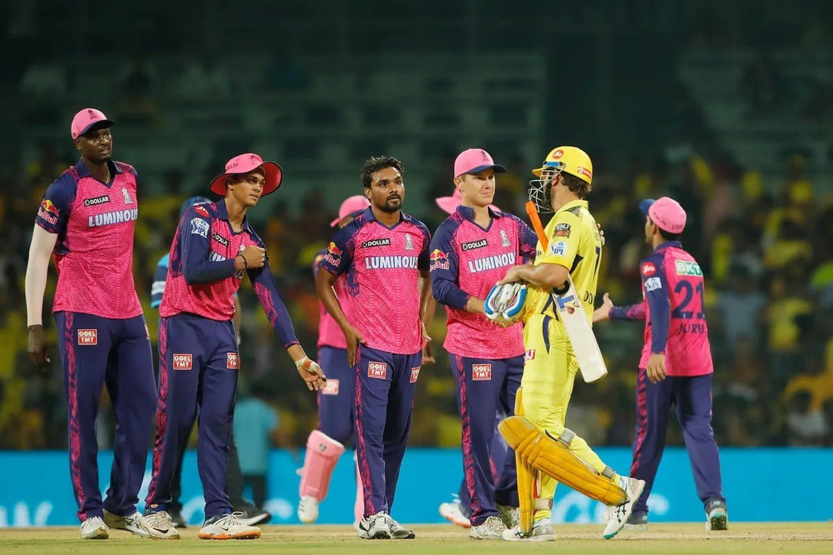 RR vs CSK Head-to-head stats and records you need to know before ...