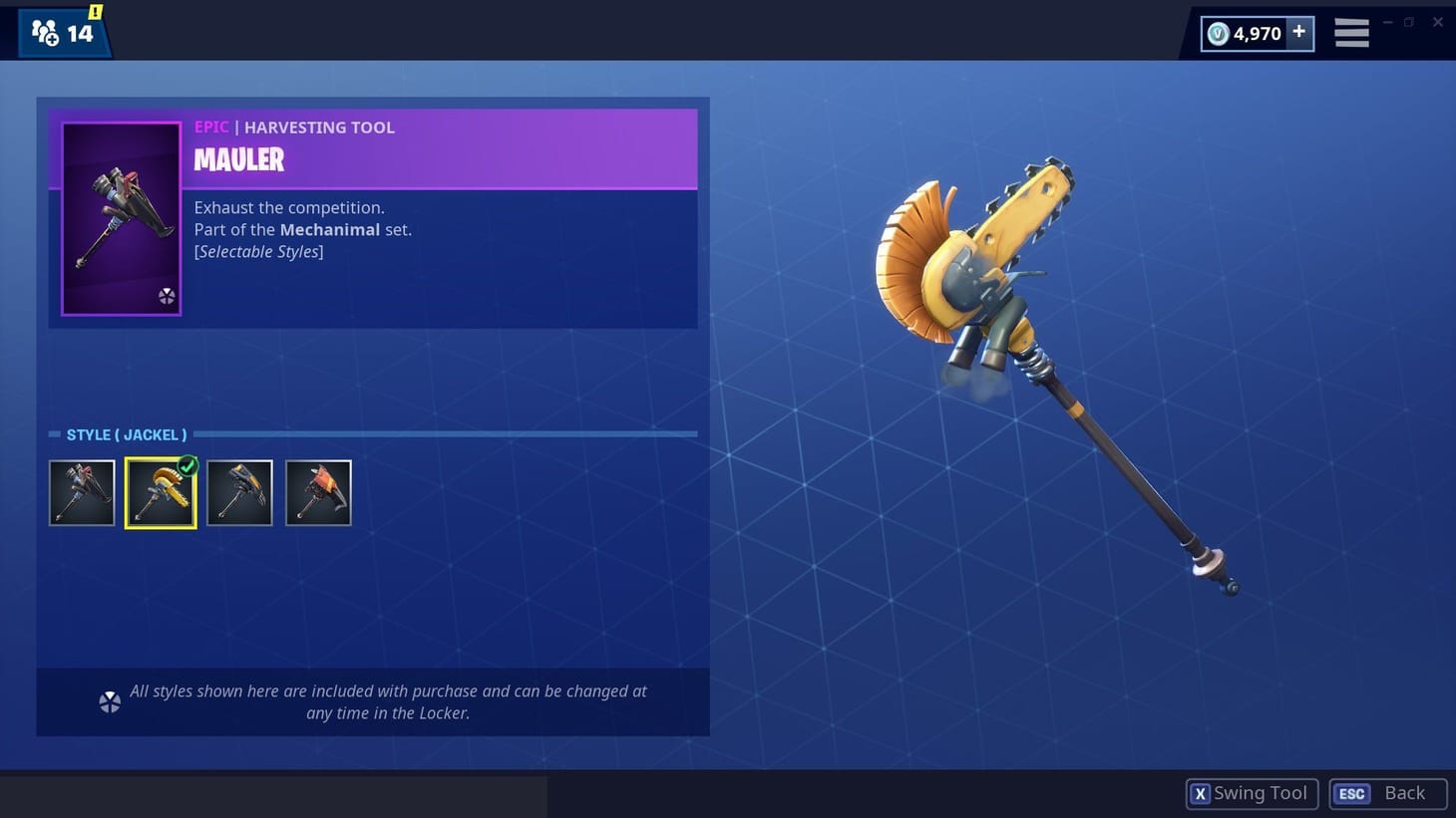 10 rarest Fortnite pickaxes as of Chapter 4 Season 2