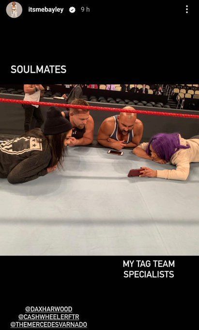 Bayley sends a message to AEW stars after clip of WWE RAW botch surfaces online