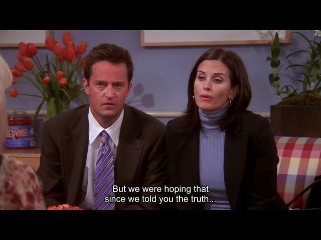 Friends scenes: Top 3 emotional Chandler X Monica moments