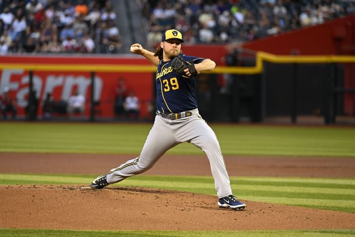 Corbin Burnes injury: What happened to Brewers pitcher vs Mariners ...