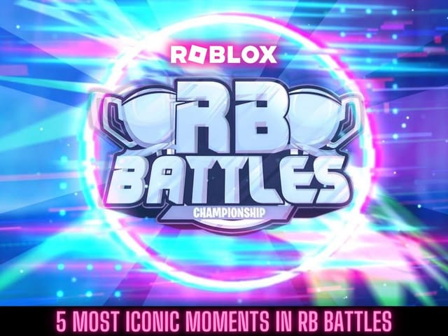 5 most iconic moments of Roblox RB Battles