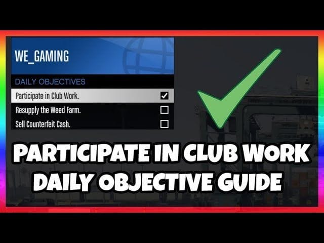 What is Club Work in GTA Online, and how to participate in it after The ...
