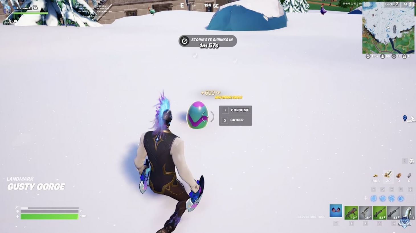 All Heal Eggs locations in Fortnite Chapter 4 Season 2