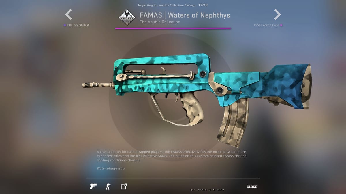 CS:GO Anubis Collection (2023): All skins, price range, and more