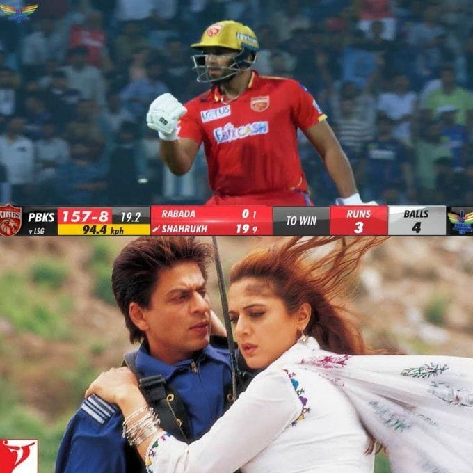 "SRK and giving hits goes hand in hand"- Fans react as Shahrukh Khan wins a thriller for PBKS vs ...