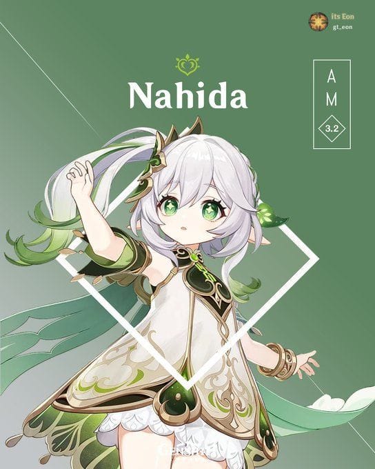 Genshin Impact Nahida rerun countdown, 4-star characters and materials