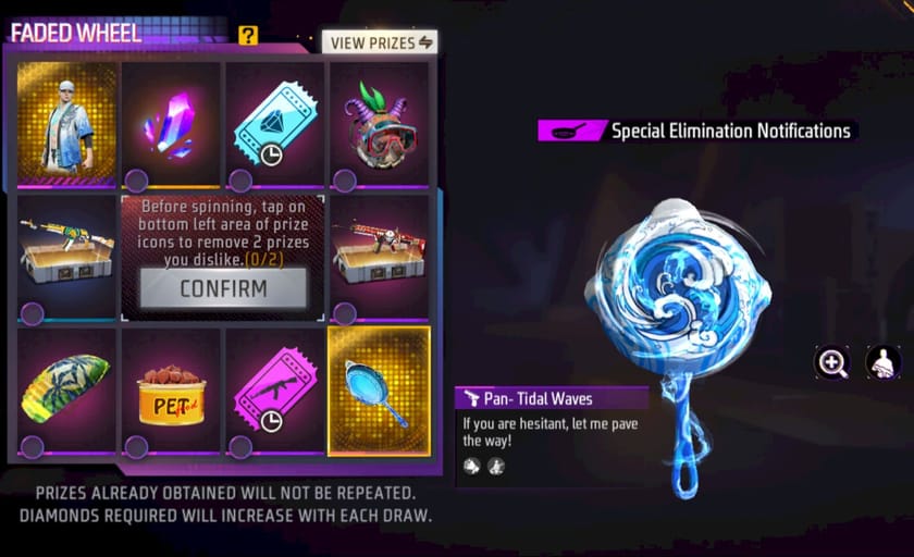 Free Fire MAX Faded Wheel (April 2023): How to get Riptide Vanguard ...