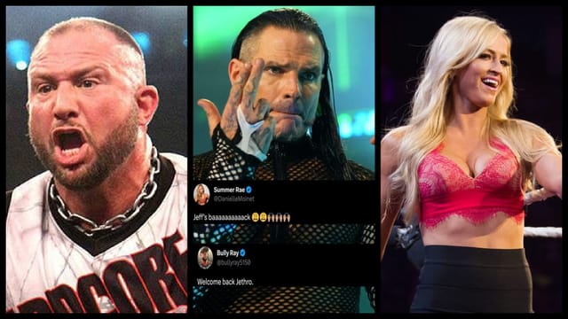 "Welcome back Jethro" - Bully Ray, Summer Rae and several stars react ...
