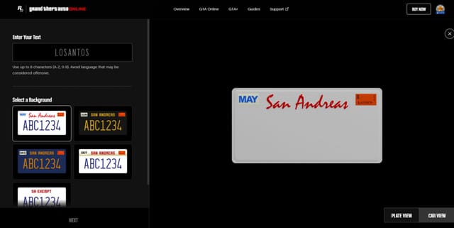 GTA Online Custom License Plate Creator is finally out: Link, how to ...