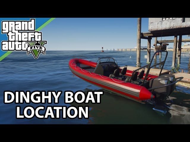 Where to find Dinghy inflatable boat in GTA 5 Story Mode