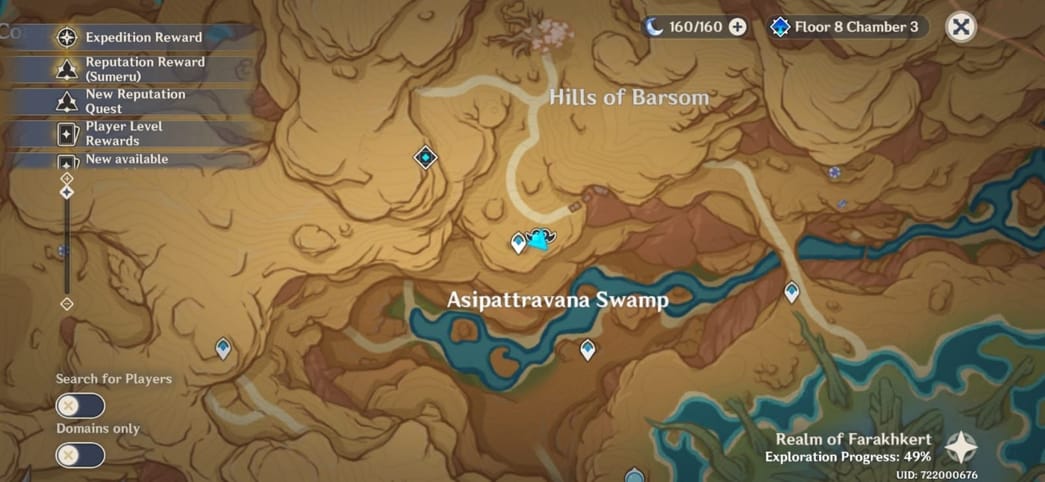 Genshin Impact all Udumbara locations and how to bring it to Residual Pari