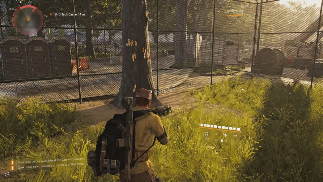 The Division 2 Constitution Hall SHD cache locations