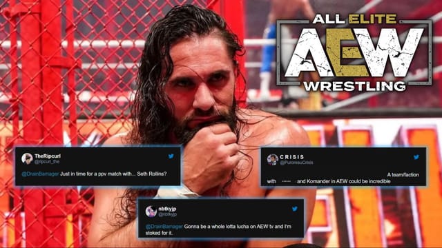 "Just in time for a ppv match with... Seth Rollins?" - Twitterverse is ...
