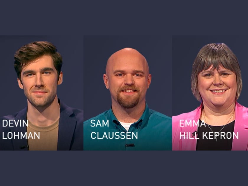 Who won Jeopardy! tonight? April 20, Thursday