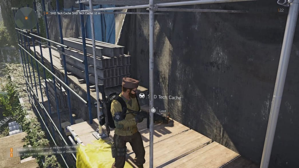 The Division 2 Constitution Hall SHD cache locations