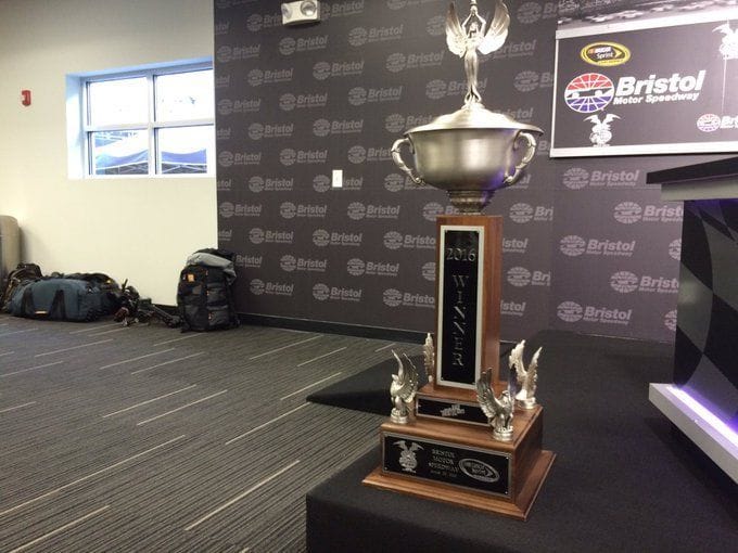 Kyle Larson reveals his favorite NASCAR race trophy