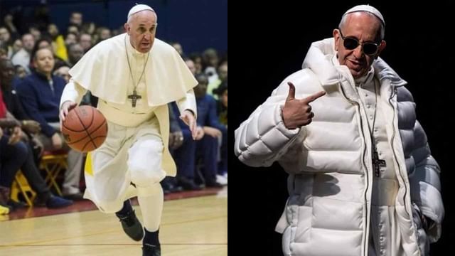 AI-generated photos of Pope Francis playing basketball are taking over ...