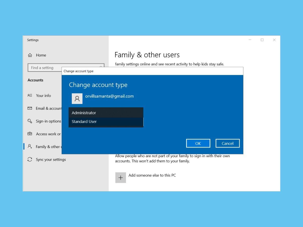 How to create and manage user accounts on your Windows PC