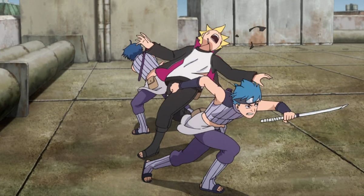 Who is Makanami Senka in Naruto?
