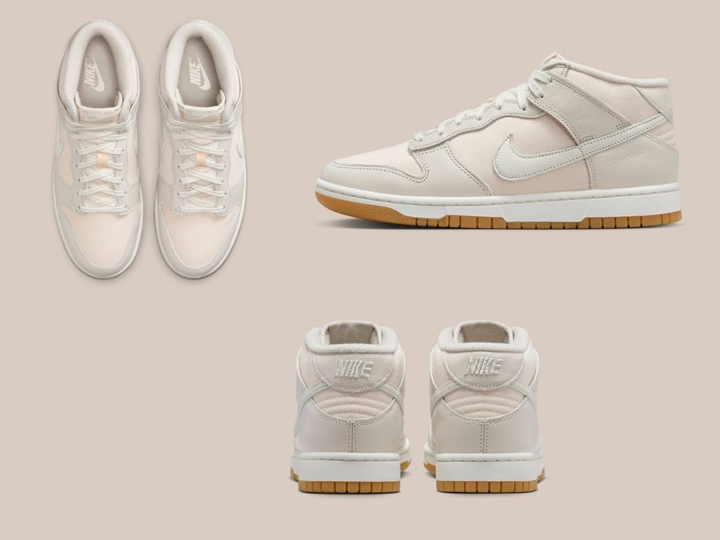Nike Dunk Mid "Cream Canvas" shoes: Where to get, price and more ...