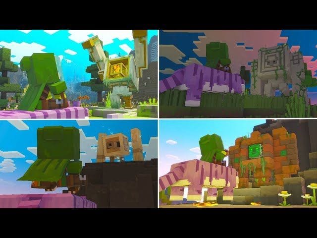 How to unlock golems in Minecraft Legends