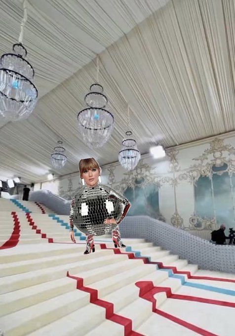 Taylor Swift X Met Gala 2023: Social media users trend memes after ... Taylor Swift X Met Gala 2023: Social media users trend memes after ...