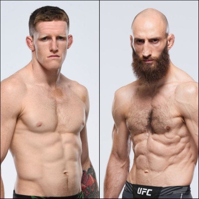 Jamie Mullarkey: Breaking: Guram Kutateladze vs. Jamie Mullarkey set ...